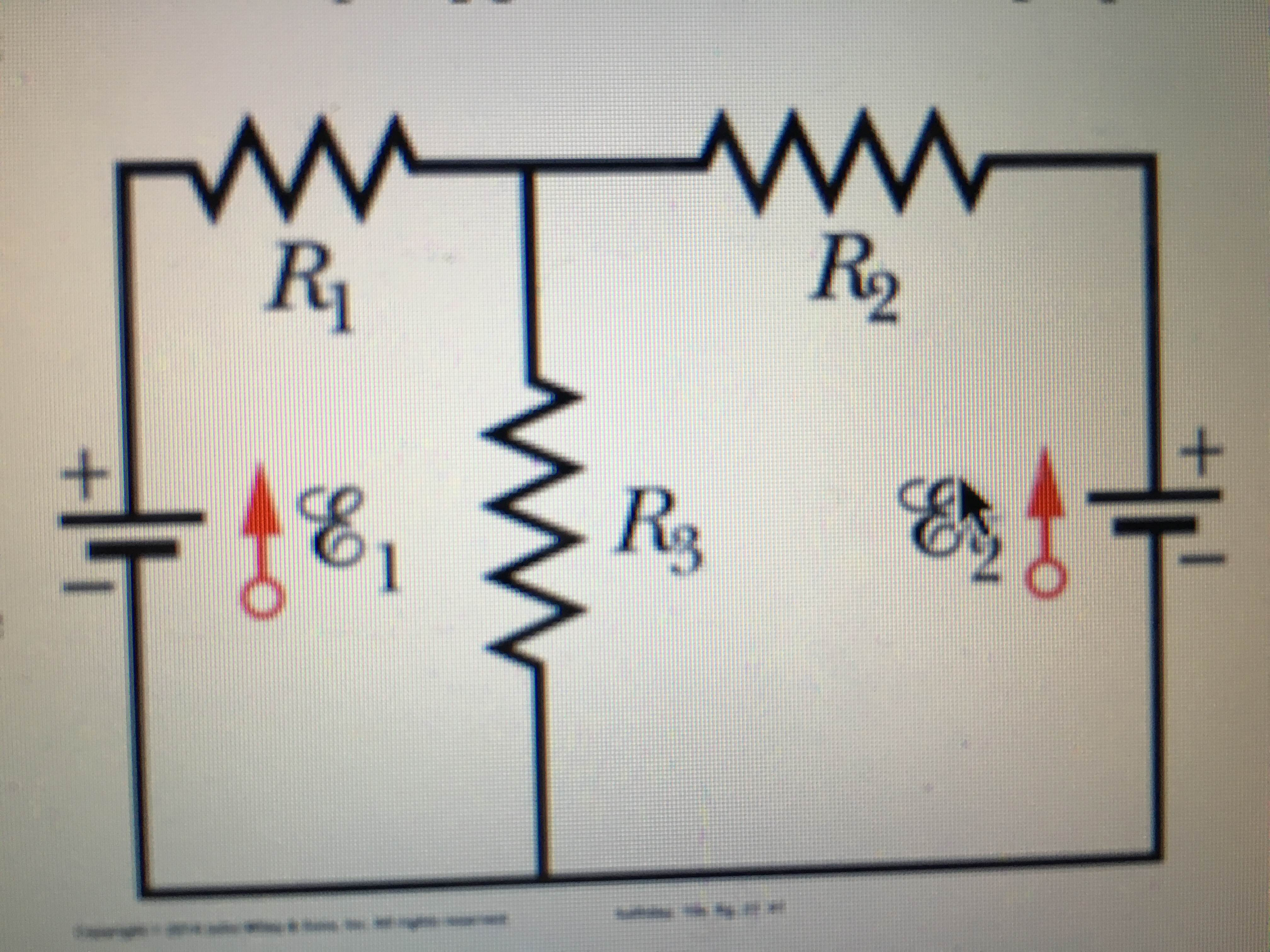 Solved (a) Find the current through battery 1 (e1) in the | Chegg.com