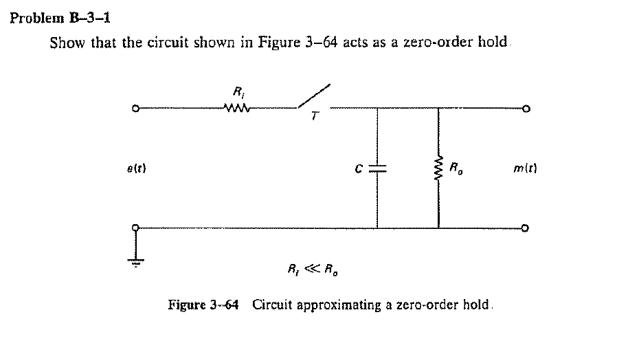 Solved Problem B 3-1 Show that the circuit shown in Figure | Chegg.com