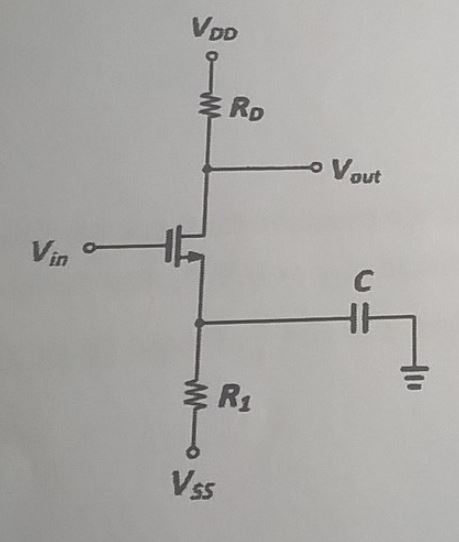 Solved A n-type MOSFET(NMOS) is in the saturation region, | Chegg.com