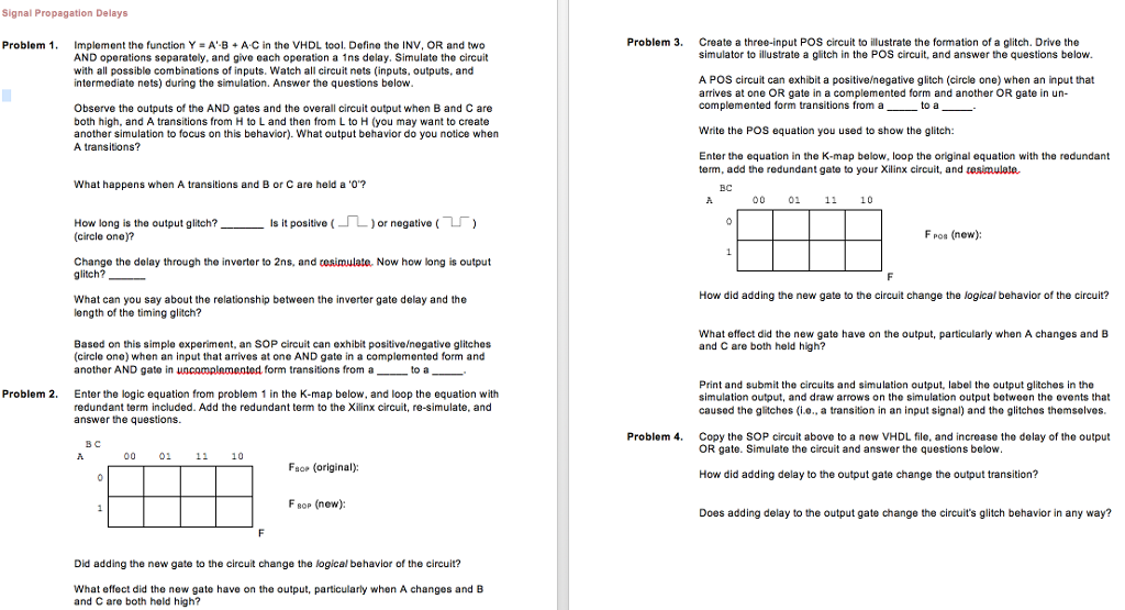 - Use VHDL to design the circuits. Carefully follow | Chegg.com