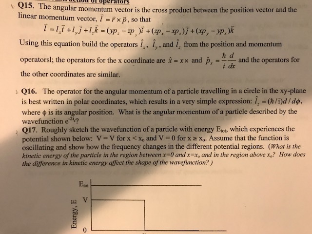 Solved The angular momentum vector is the cross product | Chegg.com