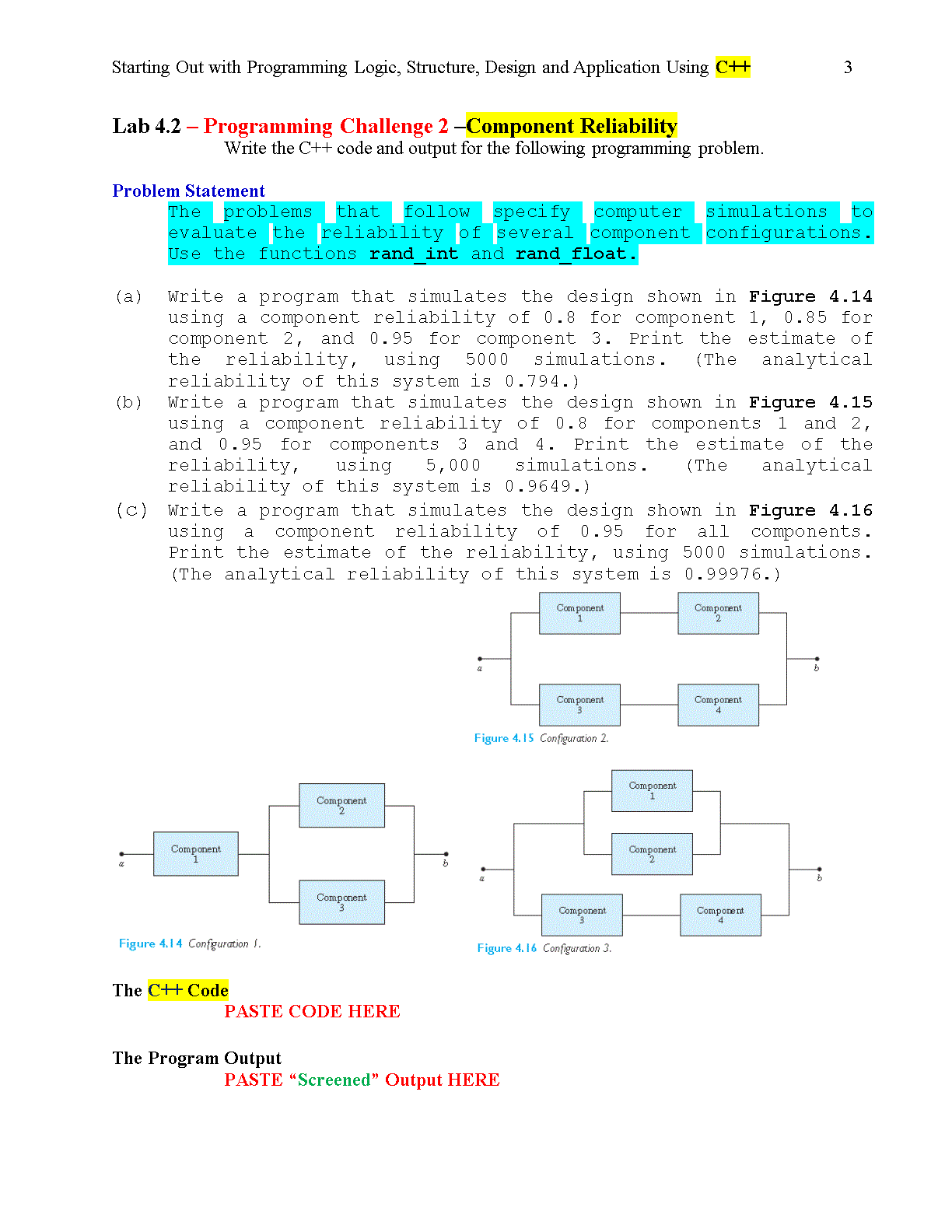 The problems that follow specify computer simulations | Chegg.com