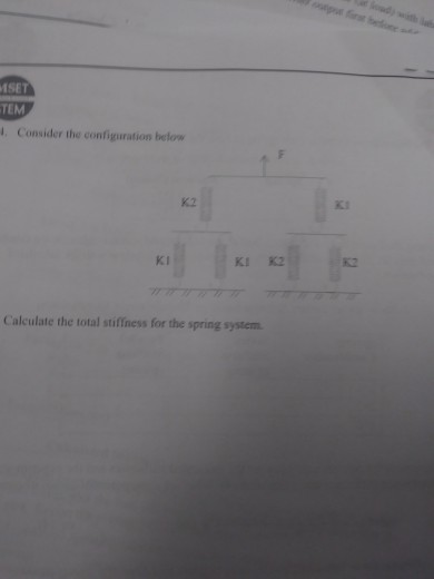 Solved MSET TEM l. Consider the configuration below K2 K3 KI | Chegg.com