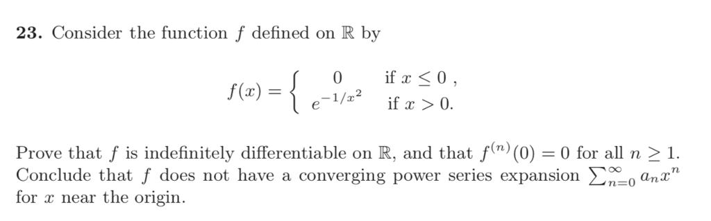 Solved 23 Consider The Function F Defined On R By 0 If S0