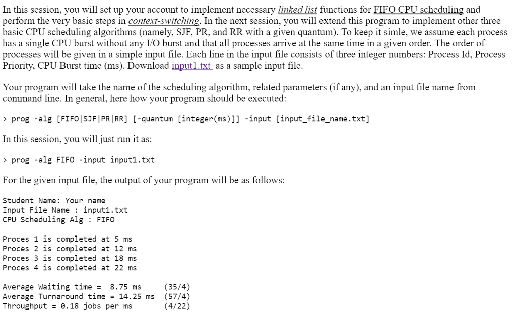 Solved In this session, you will set up your account to | Chegg.com
