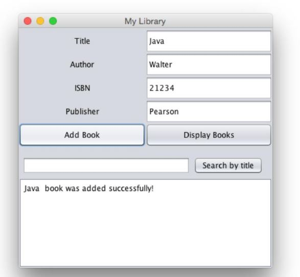 Solved For this program you are asked to create a library | Chegg.com