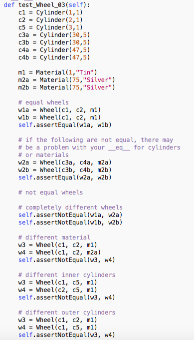 Wheel class: Instance variables: Make instance | Chegg.com
