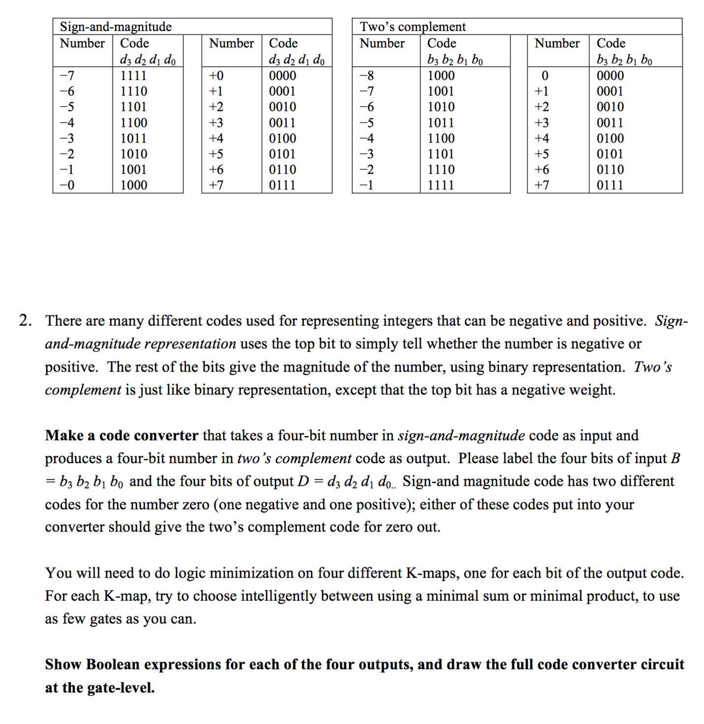 Solved For these problems, please use the following three | Chegg.com