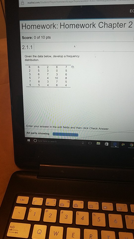Solved mathx.com/Student/Player del 0 U llUllU Homework | Chegg.com