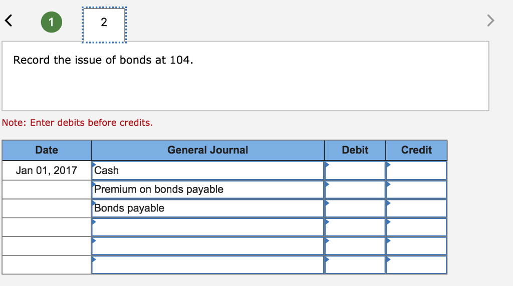 Solved Exercise 14-1 Recording bond issuance and interest LO | Chegg.com