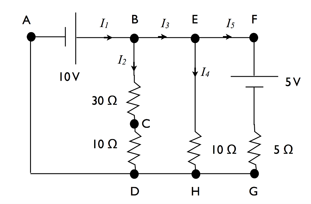Solved 1. (a) On Fig. 1, circle any resistors that are | Chegg.com
