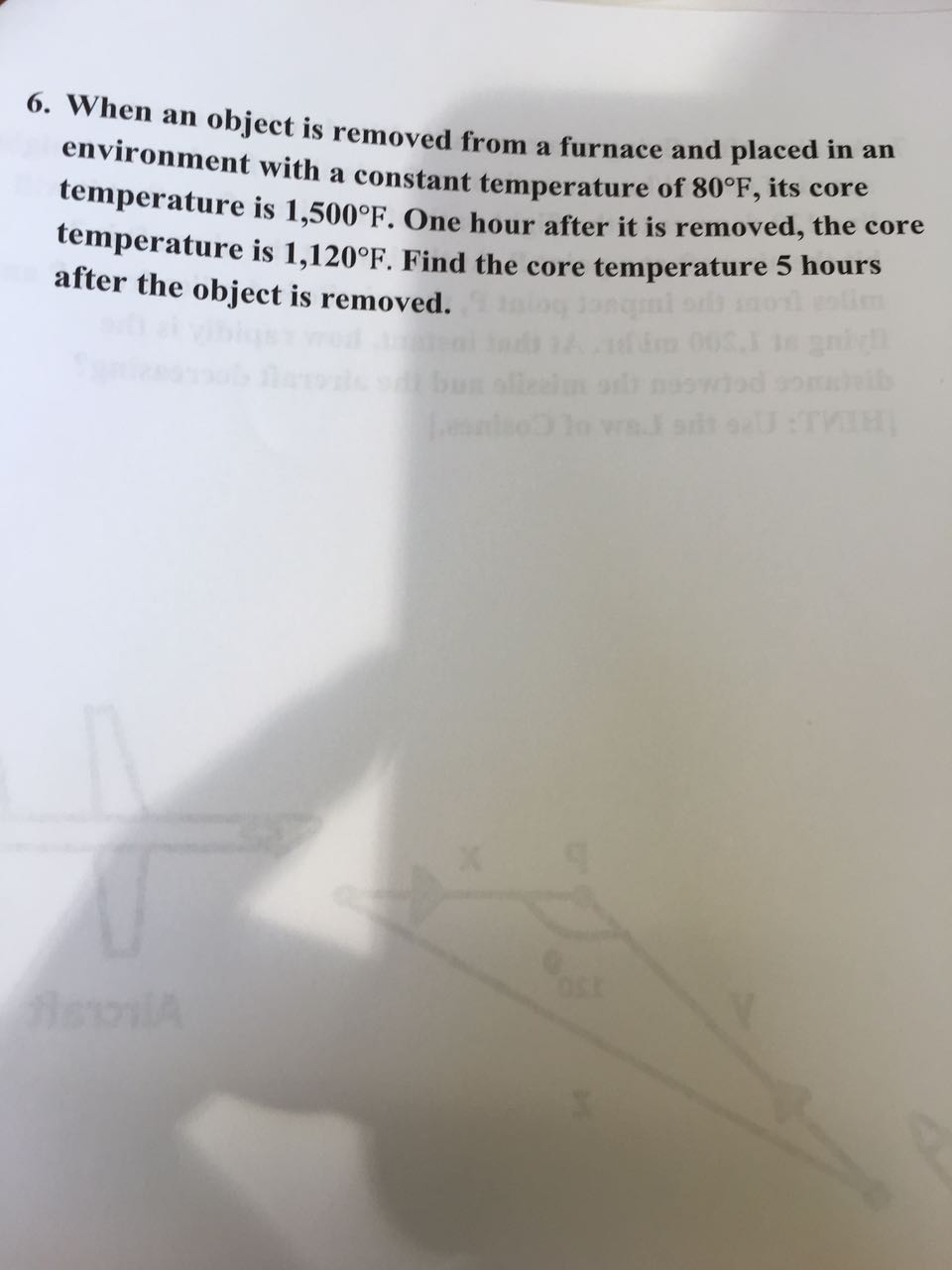 Solved When an object is removed from a furnace and placed | Chegg.com