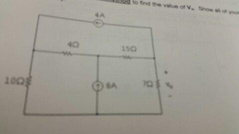 Solved Use the mesh-current method to find the value of V0. | Chegg.com