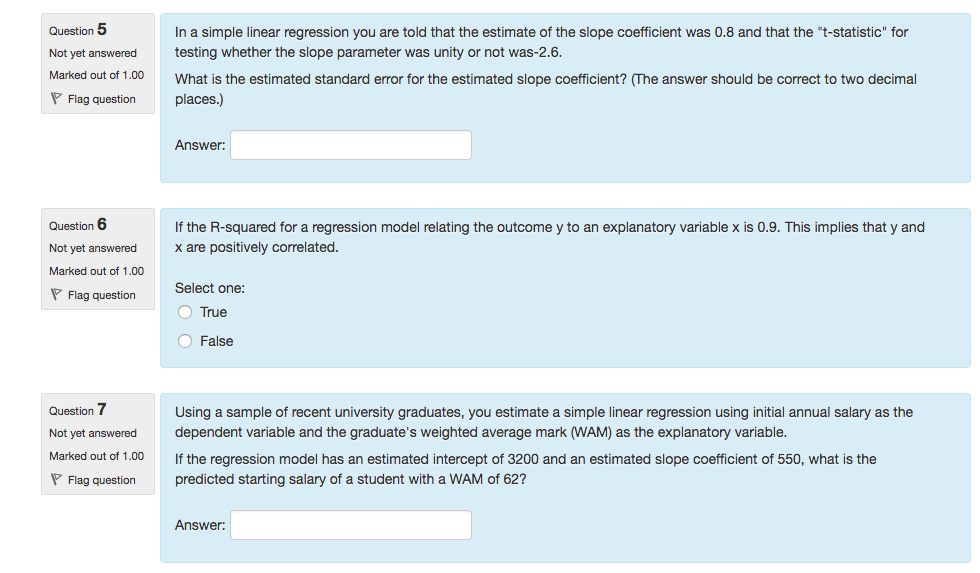 Solved In a simple linear regression you are told that the | Chegg.com