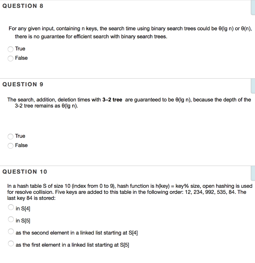 Solved Question 1 Computational Complexity Analysis Tries To