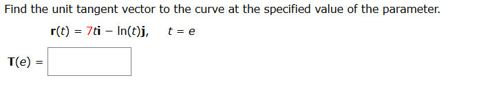 Solved Find the unit tangent vector to the curve at the | Chegg.com