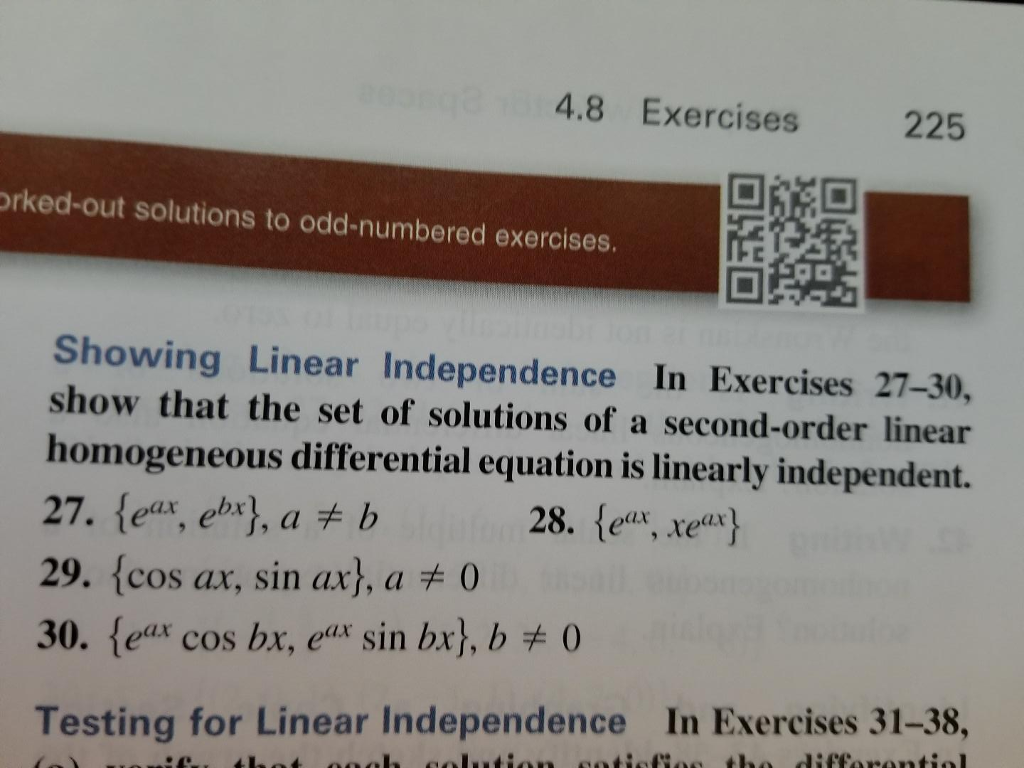 Solved 4.8 Exercises 225 orked-out solutions to odd-numbered | Chegg.com