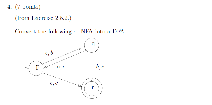 Solved • For all questions that ask you to build an NFA, | Chegg.com