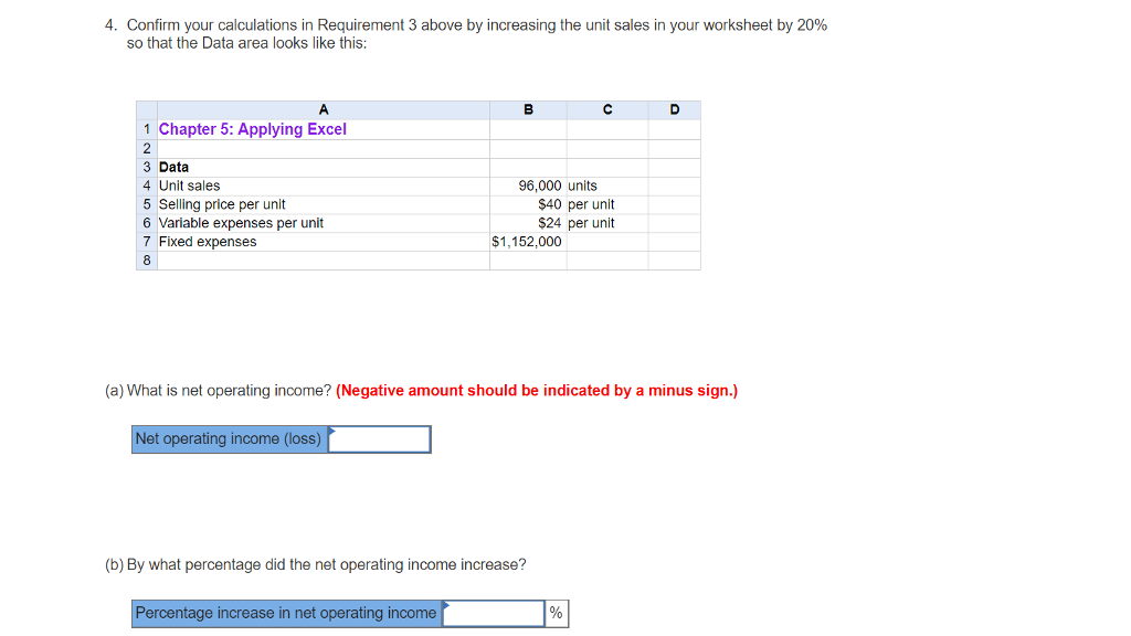 Solved value: 10.00 points Chapter 5: Applying Excel: | Chegg.com