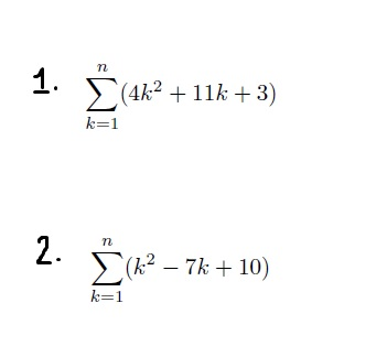 Solved USE the process shown BELOW to Compute the 4 sums | Chegg.com