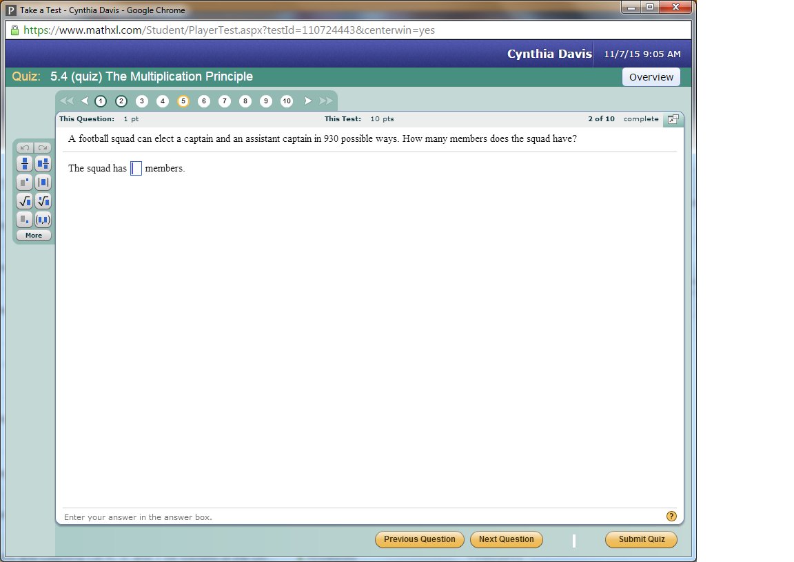 Solved How many members does the squad have? | Chegg.com