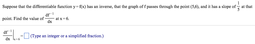 Solved Suppose that the differentiable function y = f(x) has | Chegg.com