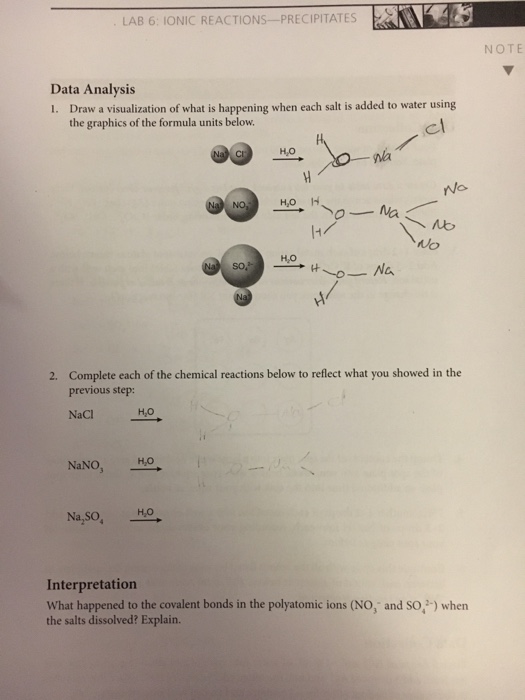 Draw A Diagram That Shows Both Water And Salt Particles Soli