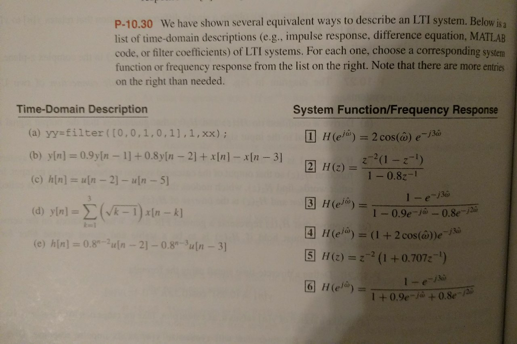 Solved We have shown several equivalent ways to describe an | Chegg.com