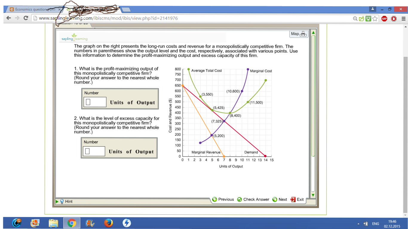 Solved The graph on the right presents the long-run costs | Chegg.com