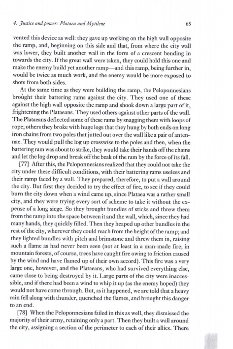4. Justice and power: Plataea and Mytilene a. Further | Chegg.com