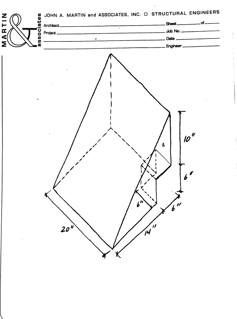 Solved Structural Engineer assignment Draw each side of | Chegg.com