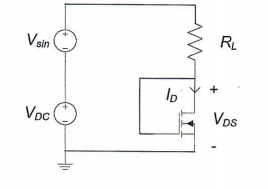 Solved Question 4 With VDC-5 V and RL-10 ka, the MOSFET in | Chegg.com