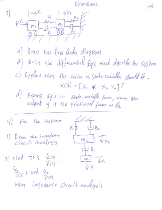 Solved Draw the free body diagram Write the differential | Chegg.com