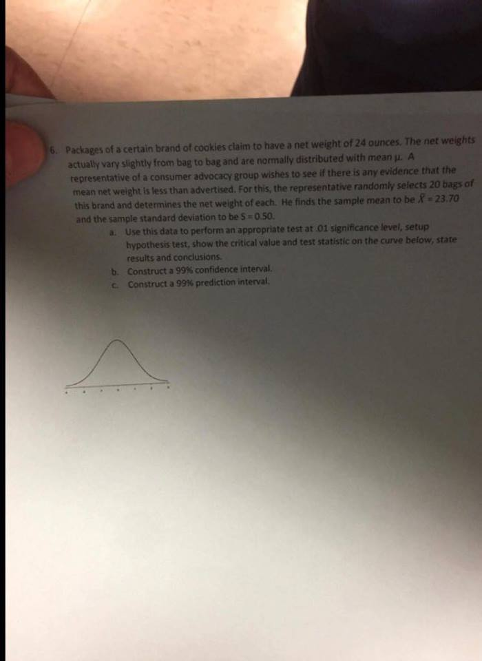 Statistics And Probability Archive | December 08, 2017 | Chegg.com