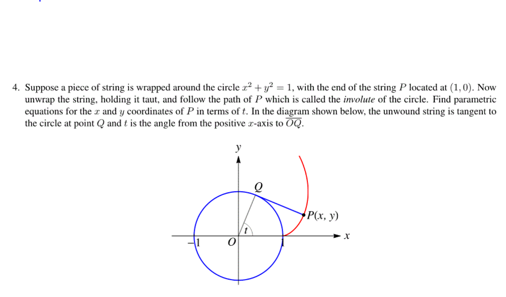 Solved Suppose a piece of string is wrapped around the | Chegg.com