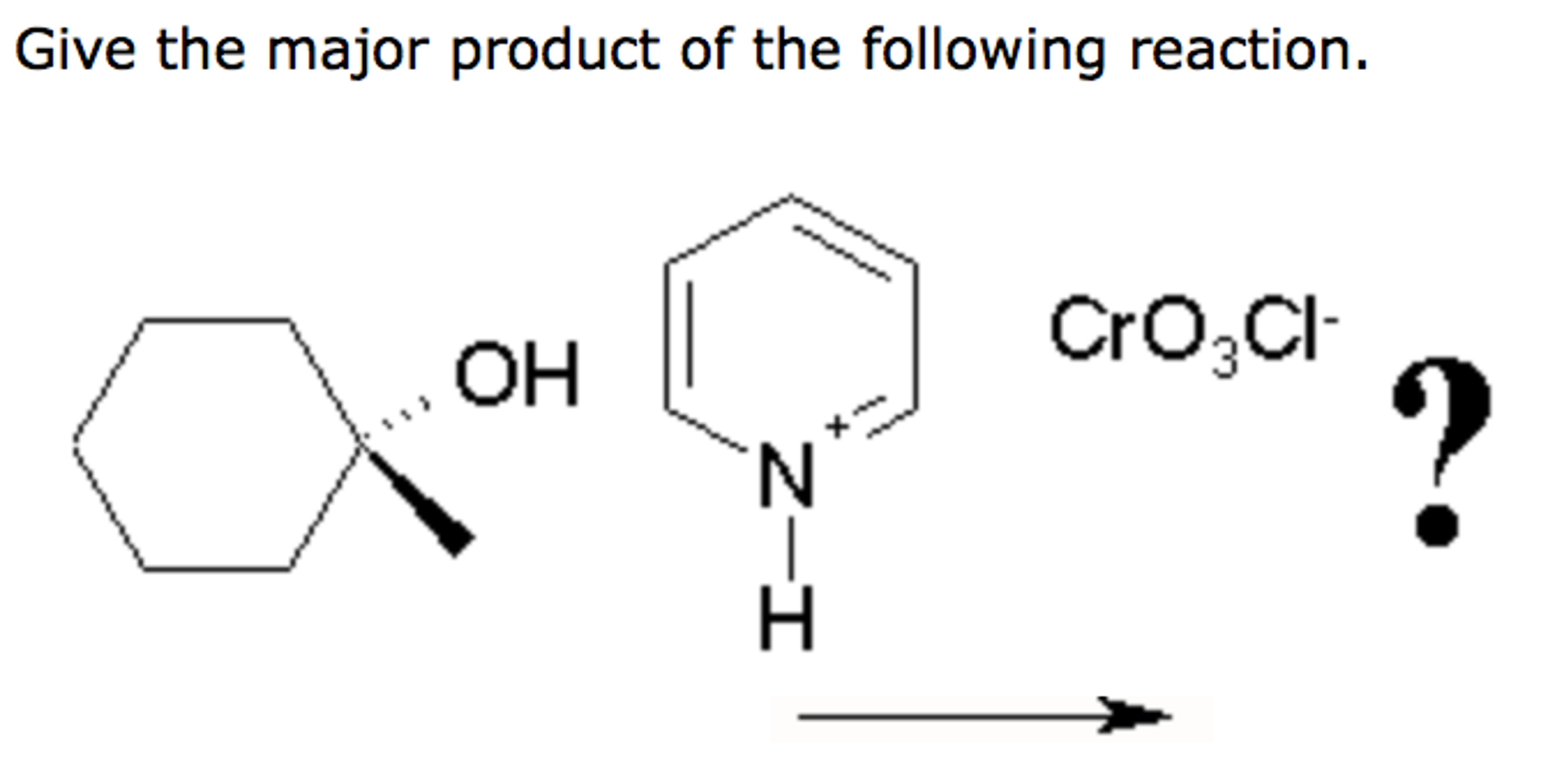 Solved Give the major product of the following reaction. | Chegg.com
