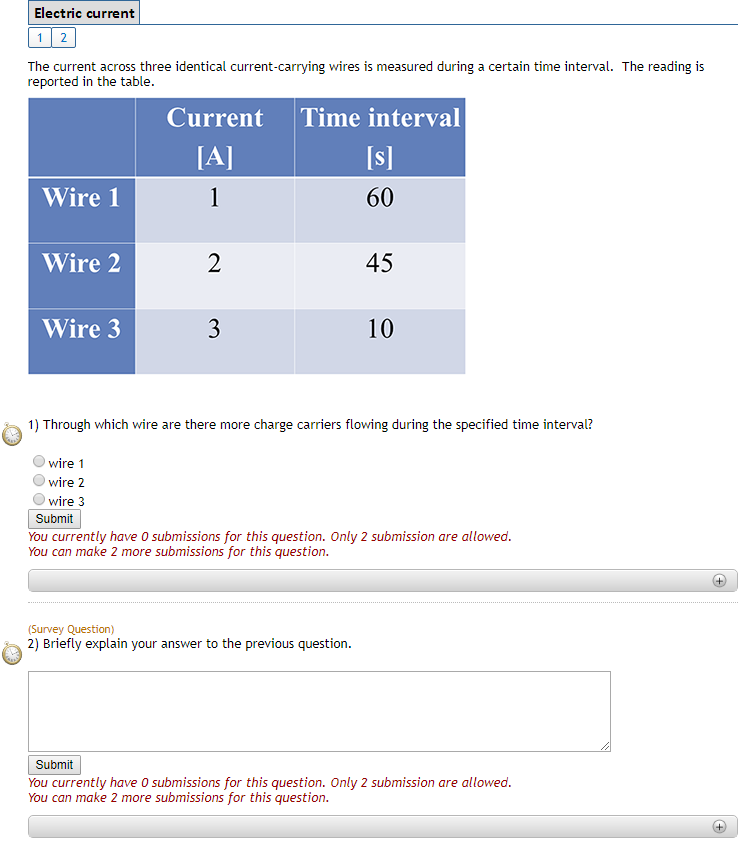 Solved The current across three identical current-carrying | Chegg.com