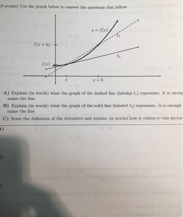 Solved Use the graph below to answer the questions that | Chegg.com