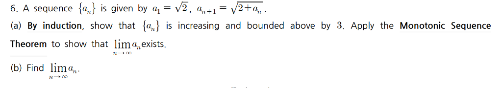 Solved A sequence {a_n} is given by a_1 = squareroot 2, a_n | Chegg.com