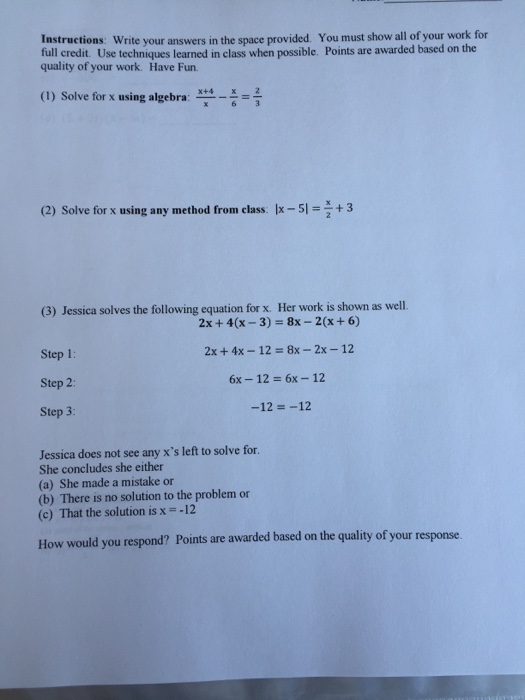 Write your answers in The space provided You must | Chegg.com