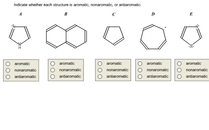 Solved Indicate whether each structure is aromatic, | Chegg.com Solved Indicate whether each structure is aromatic, | Chegg.com