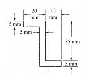 For all above problems compute Ixx and Iyy. Use table | Chegg.com