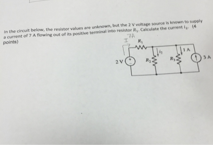 Solved In the circuit below, the resistor values are | Chegg.com