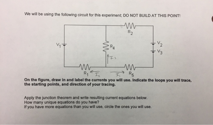 Solved Were Using Kirchoffs Rules And Applying It To