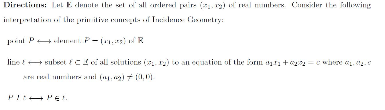 Let E denote the set of all ordered pairs (x_1,x_2) | Chegg.com