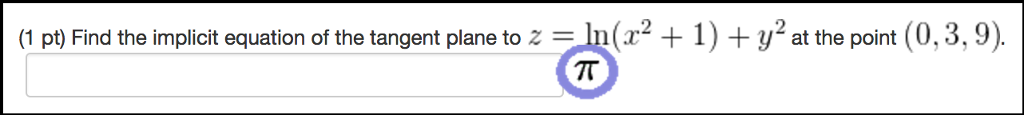 Solved Find the implicit equation of the tangent plane to z | Chegg.com