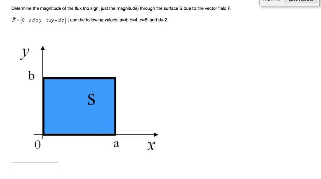 Solved Determine the magnitude of the flux (no sign, just | Chegg.com