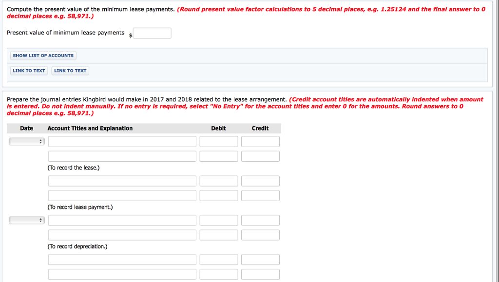 Solved Problem 21-1 Blue Leasing Company agrees to lease | Chegg.com