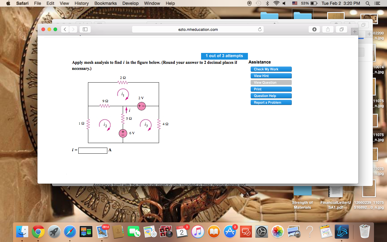 Solved Apply mesh analysis to find i in the figure below. | Chegg.com