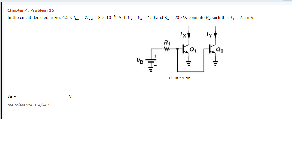 Solved Chapter 4, Problem 16 In the circuit depicted in Fig. | Chegg.com